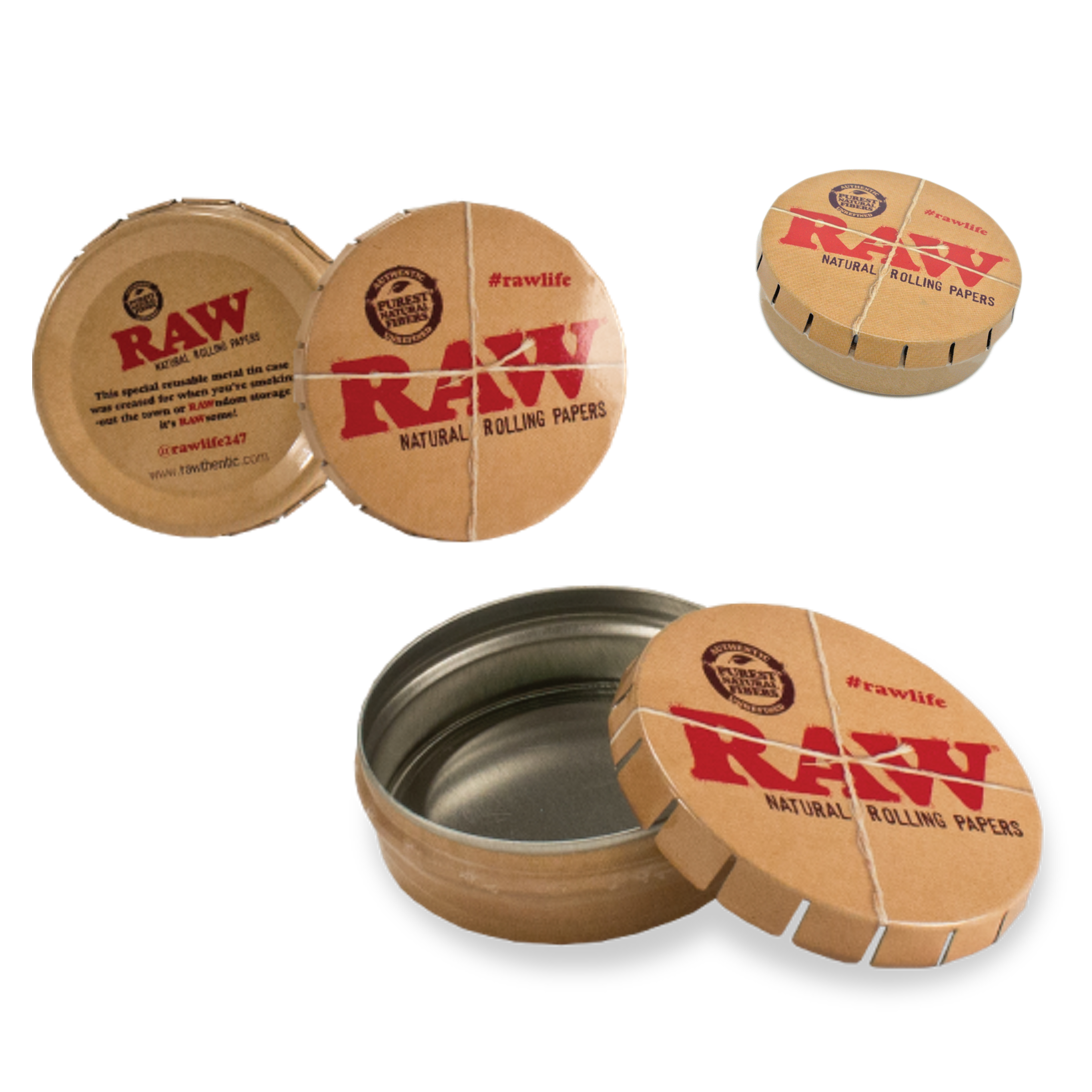 RAW Pop Tin - Little Head Shop