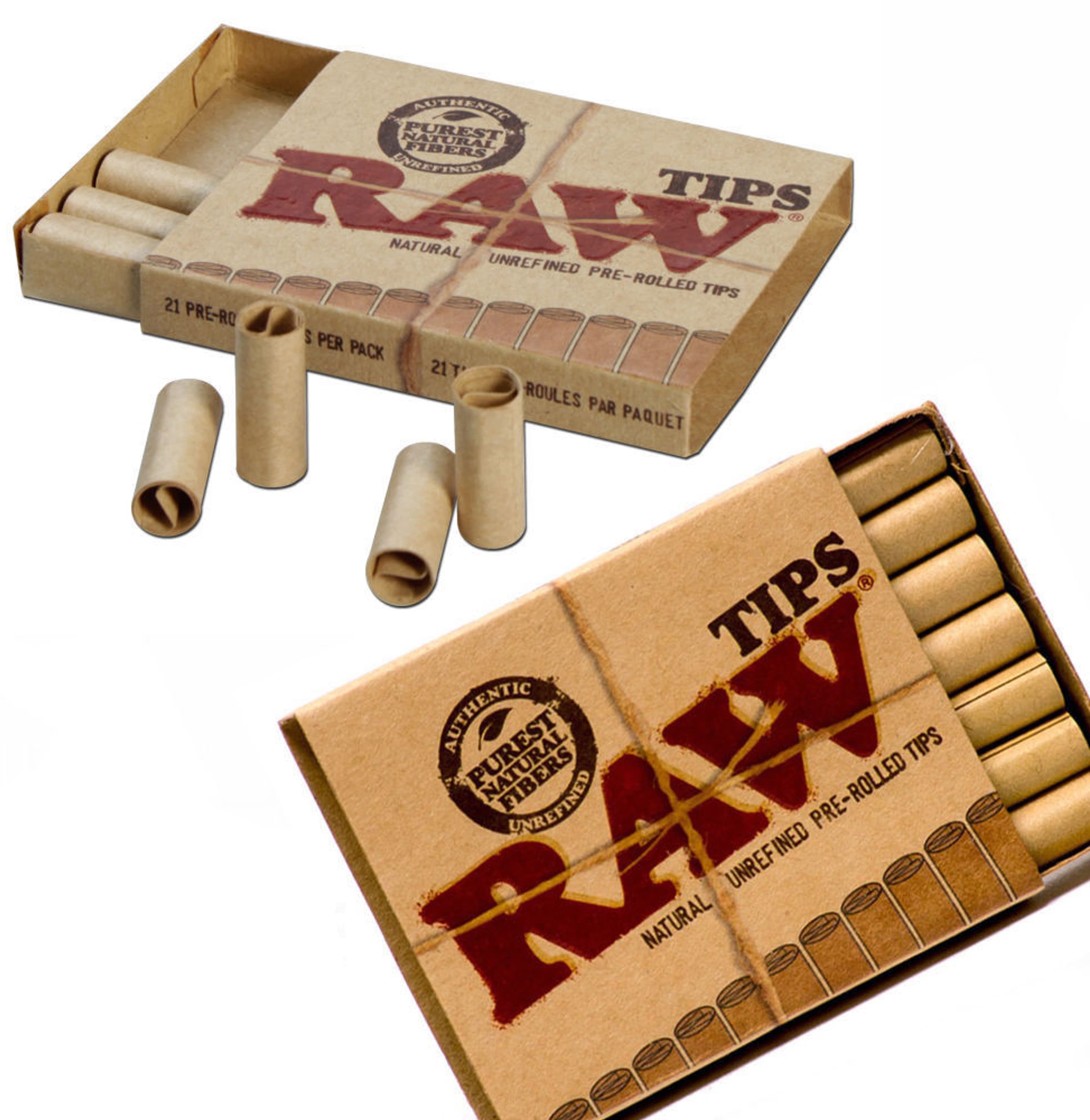 RAW Pre Roll Tip 21 Pack - Little Head Shop