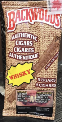 Backwoods Cigars 5 Pack - Whiskey - Little Head Shop