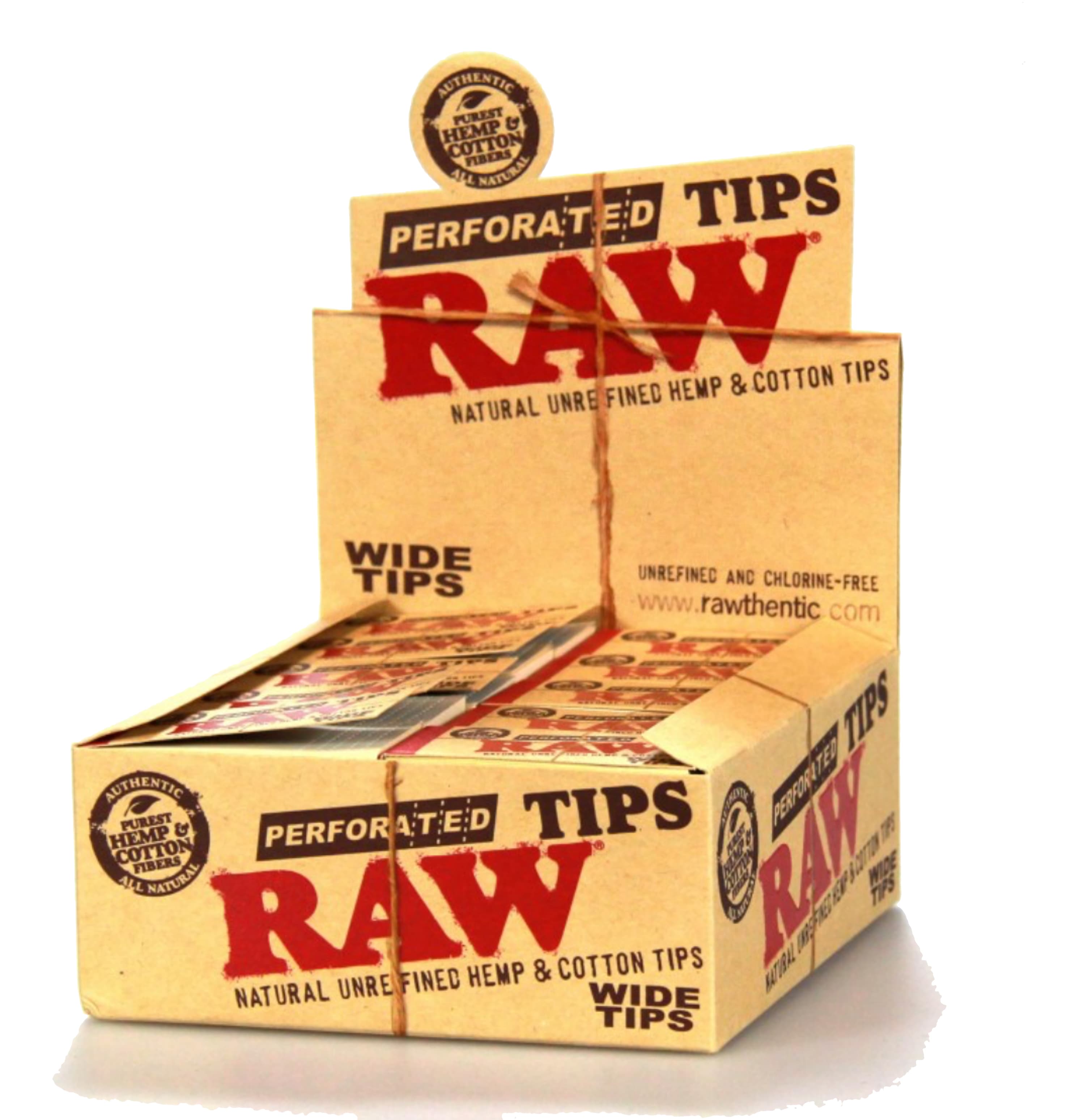 RAW Perforated Wide Tips - Little Head Shop