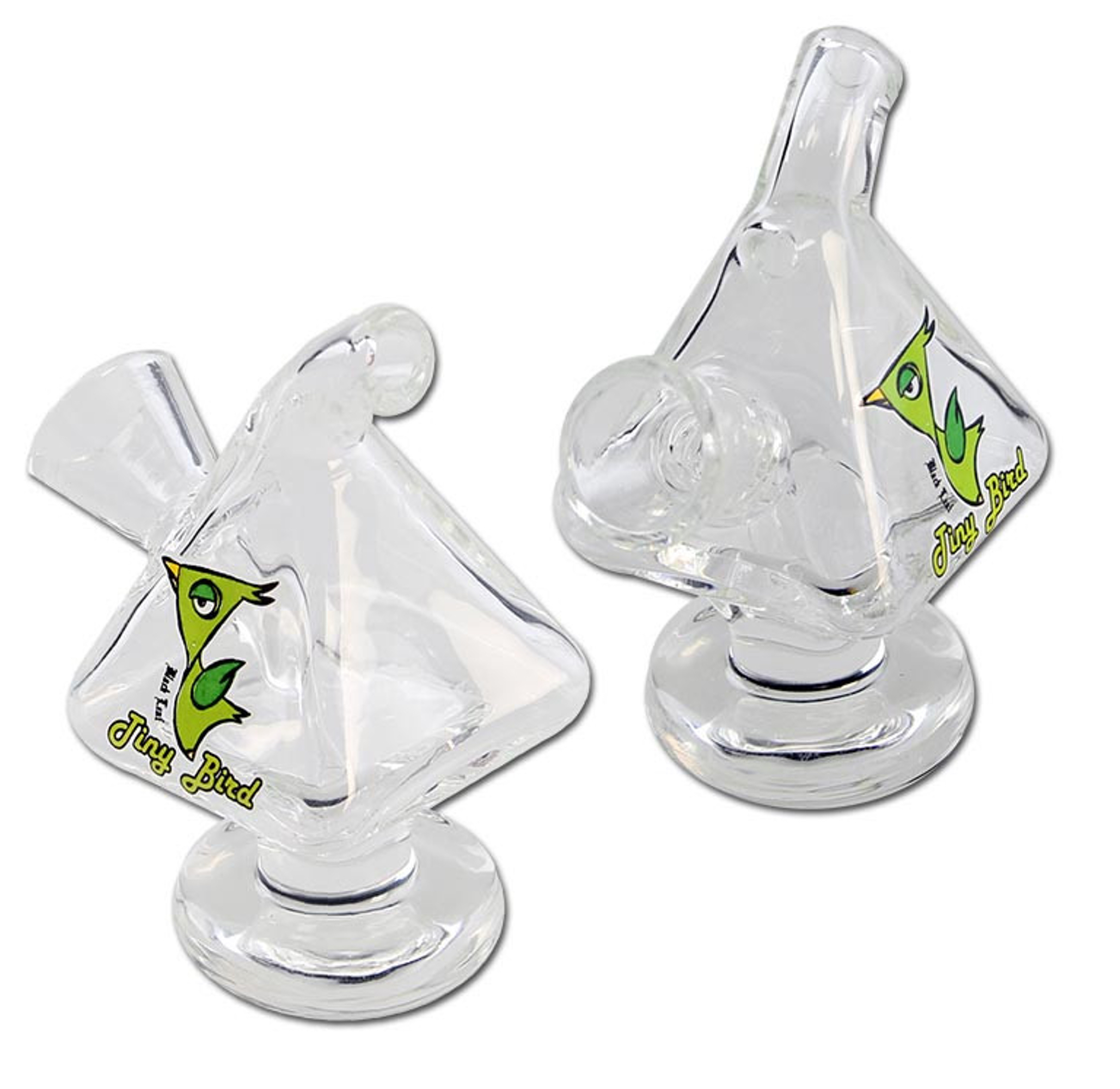 Black Leaf Tiny Bird One Hit Blunt Bubbler - Little Head Shop